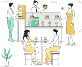 Cashless Payment Solution for Restaurants, Digital wallet app for Cafe